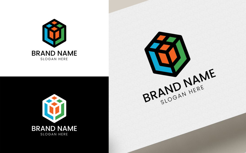 Letter U box building logo-06-93 #426735 - TemplateMonster