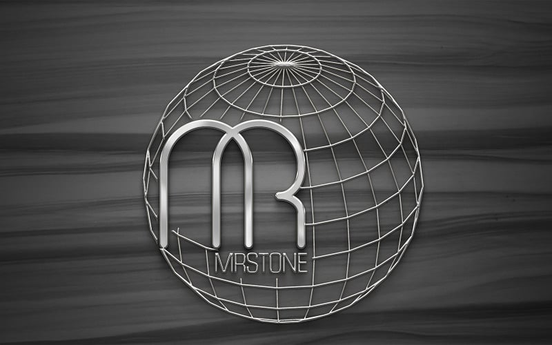 MR STONE design Logo Template #426801 - TemplateMonster