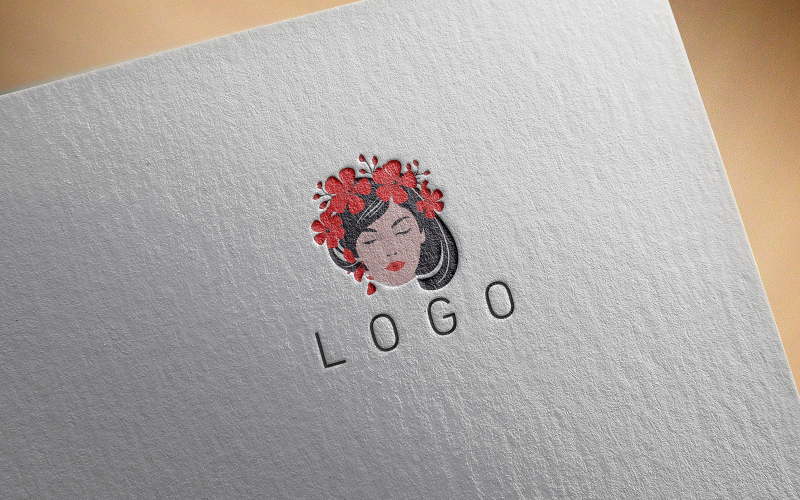 Logo de fille cool et élégante -0542 - TemplateMonster