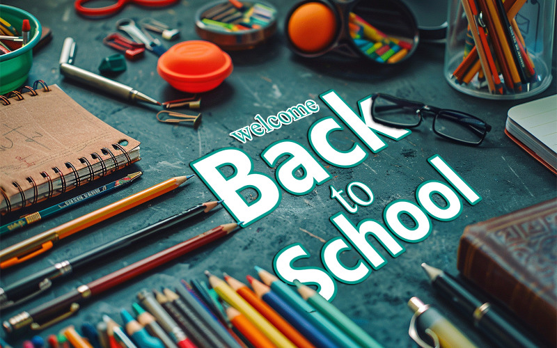 Back to school mockup design #427082 - TemplateMonster