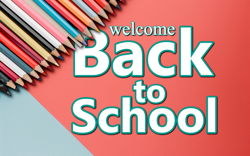 Back to school editable psd #427111 - TemplateMonster