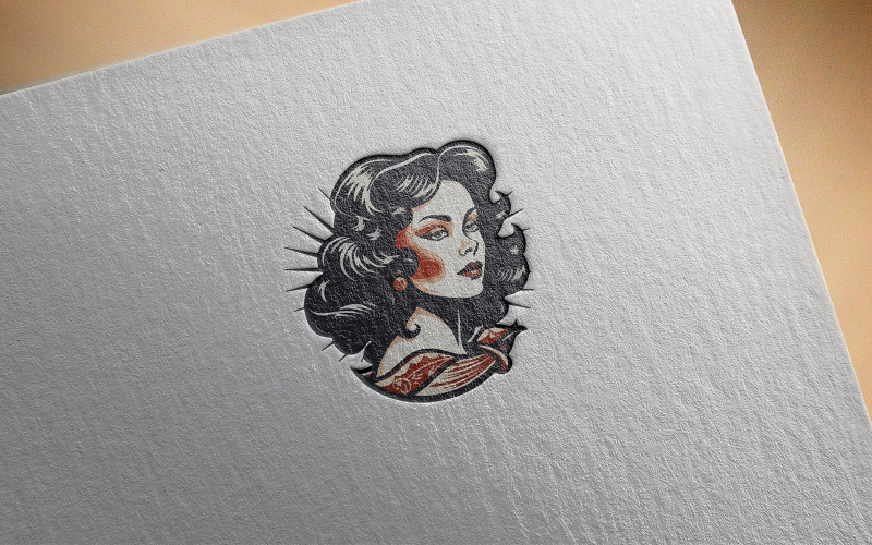 Elegant Lady Logo 2-0679-23 #427473 - TemplateMonster