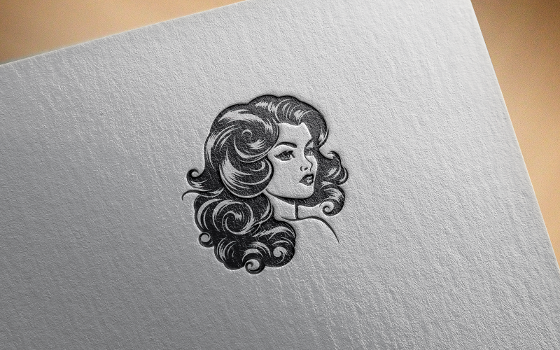 Elegant Lady Logo 4-0681-23 #427626 - TemplateMonster