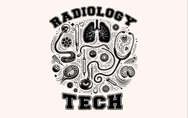 Retro Radiology Tech PNG, Rad Tech Png, Funny Radiology Tech, Radiology ...