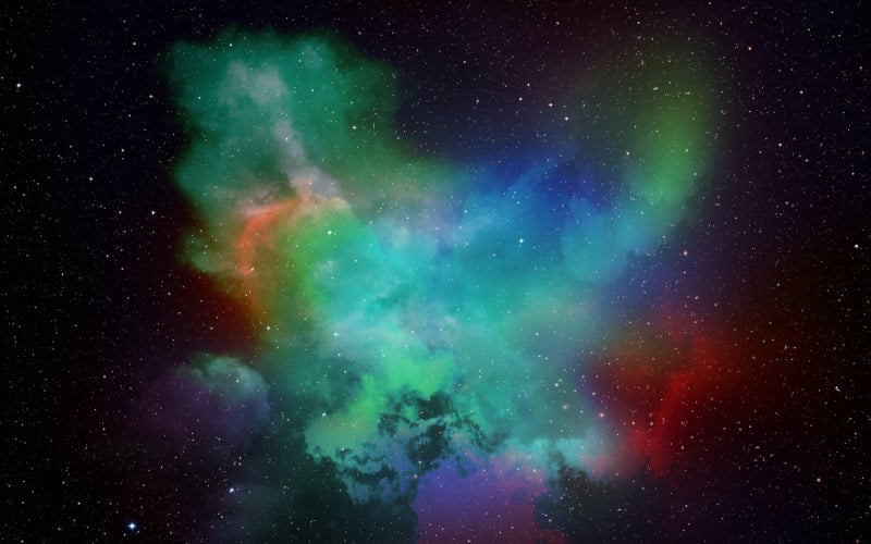 Nebula Backgrounds Volume.2 #428869 - TemplateMonster