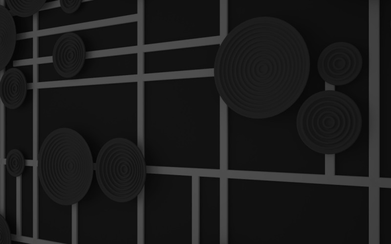 Simple 3d Black Backgrounds #428973 - TemplateMonster