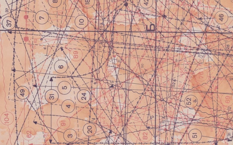 Vintage Fabric Blueprint Textures #429252 - TemplateMonster