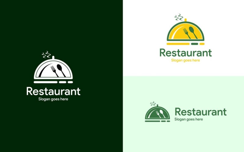 Restoran Minimalist Logo Tasarımı #430419 - TemplateMonster