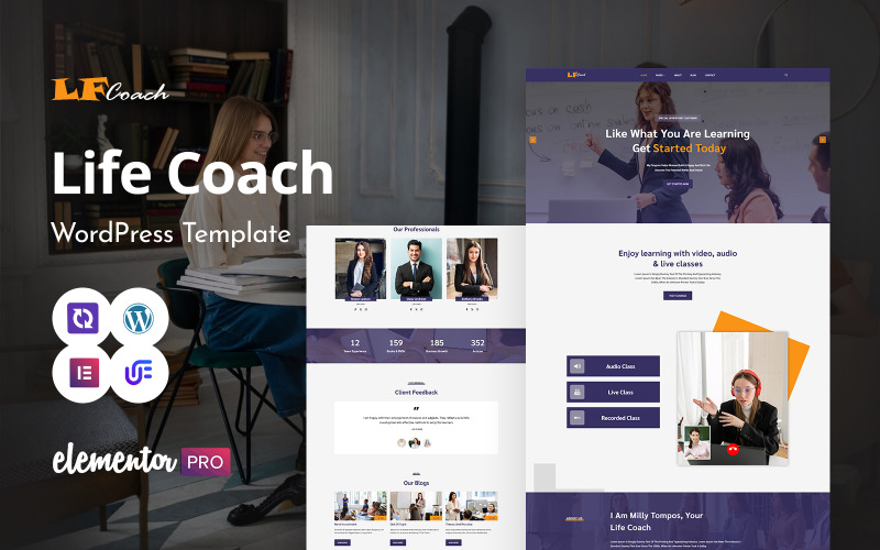 Life Coach Website Templates - 131 Best Lifestyle & Business Coaching ...