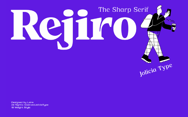 Sharp Serif Font