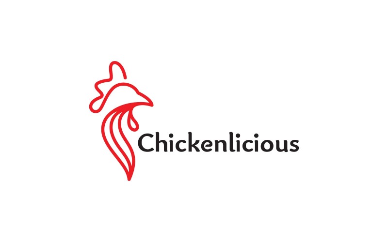 Chickenlicious - Chicken logo #431754 - TemplateMonster