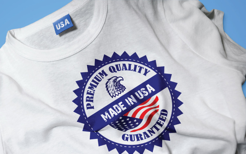 Made In USA Logo Template #431758 - TemplateMonster
