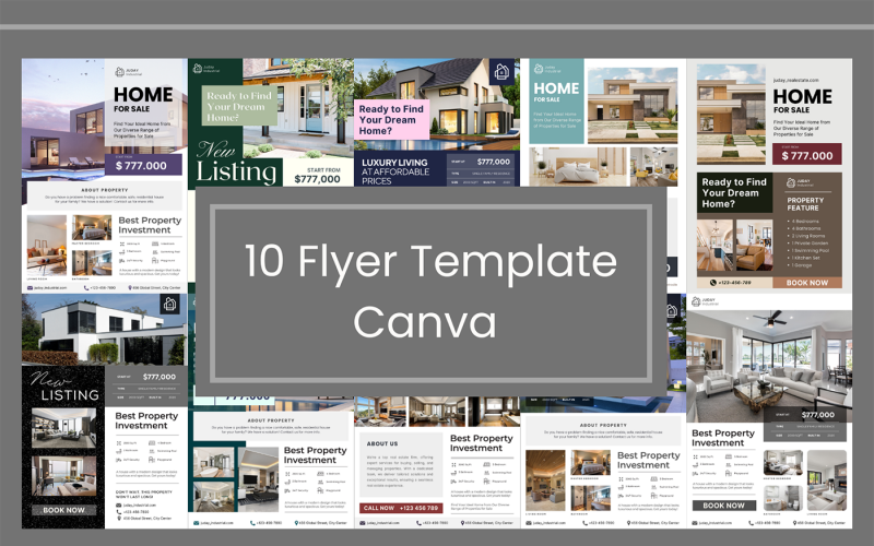 Stylish Canva Flyer Template #431743 - TemplateMonster