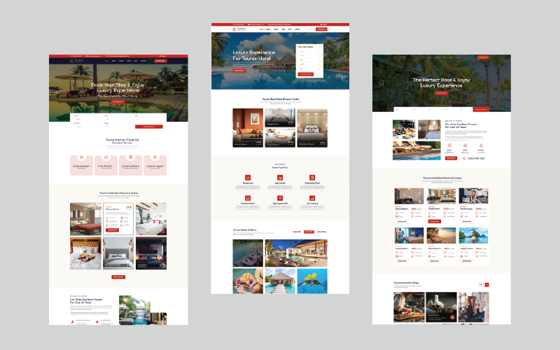 Touren - Hotel & Resort Booking HTML5 Template.