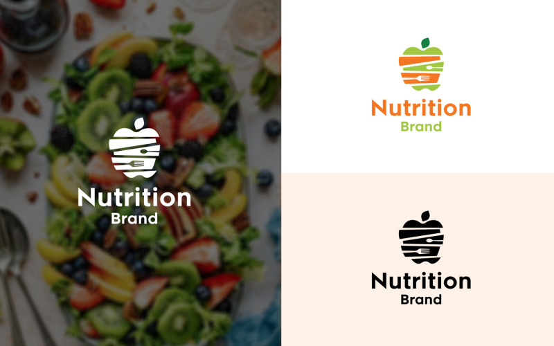 Healthy Nutrition Logo Template #432968 - TemplateMonster