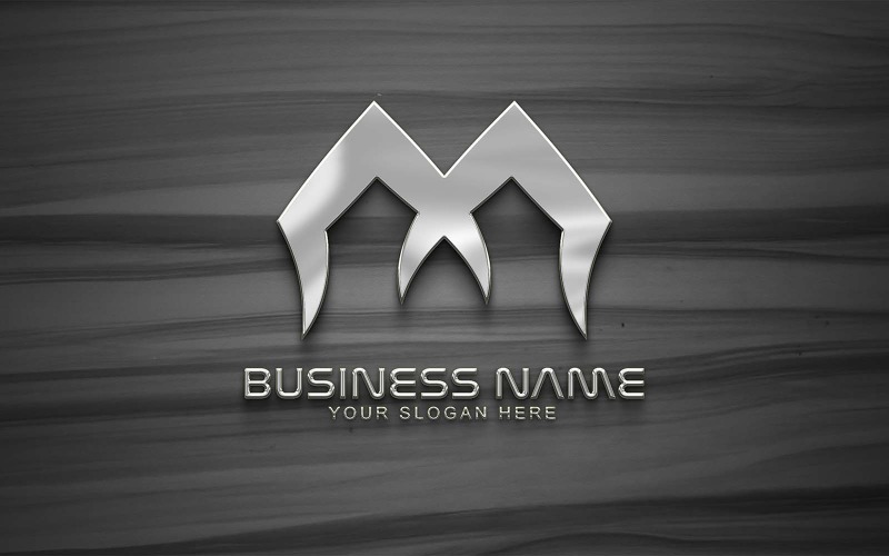 Professional M Logo Design - tech- Brand Identity 2