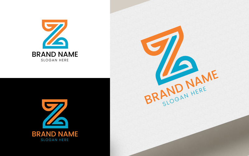 Letter Z company logo-07-216 #435077 - TemplateMonster