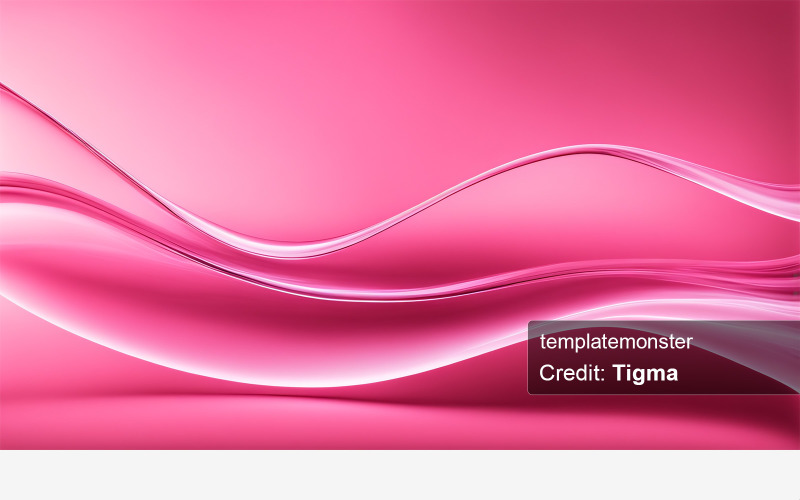 Sophisticated Pink Gradient Elegance - TemplateMonster