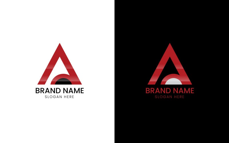 Letter A business logo-08-249 #438416 - TemplateMonster