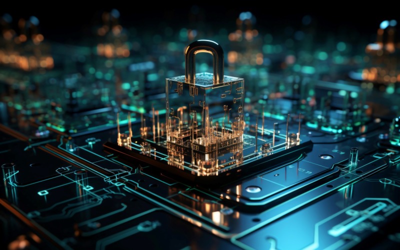 Visualization of Digital Data Security 17 - TemplateMonster