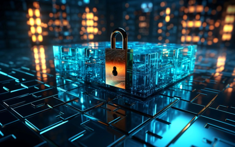 Visualization of Digital Data Security 19 - TemplateMonster