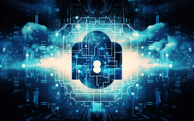 Visualization of Digital Data Security 51 - TemplateMonster