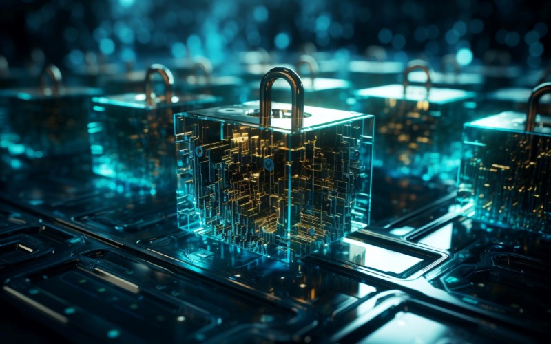 Visualization of Digital Data Security 53 - TemplateMonster