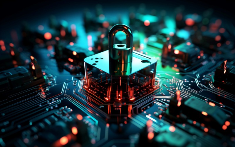 Visualization of Digital Data Security 70 - TemplateMonster