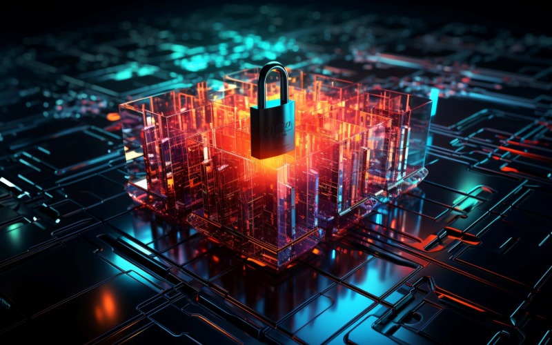 Visualization of Digital Data Security 78 - TemplateMonster