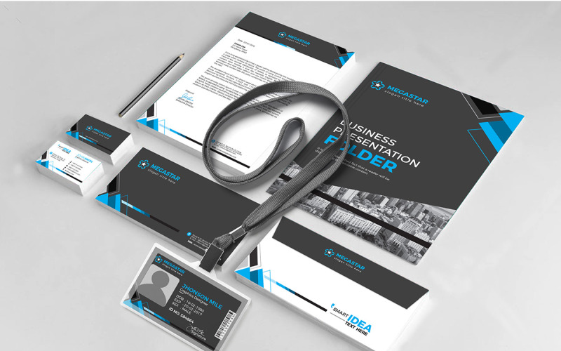 Corporate Business Office Identity #438925 - TemplateMonster