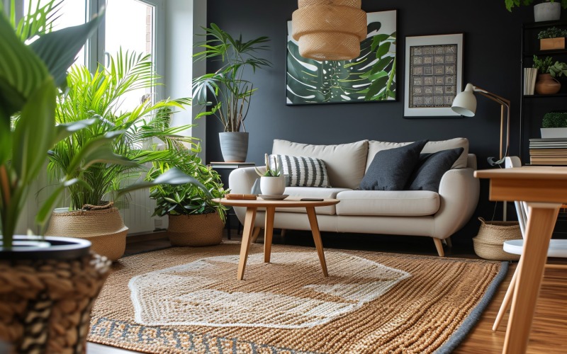 Minimalist Design with Desk & Frame 350 - TemplateMonster