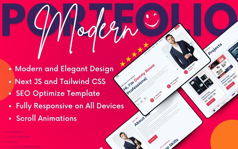 Red HTML5 Website Templates - 100+ Red HTML and CSS Templates