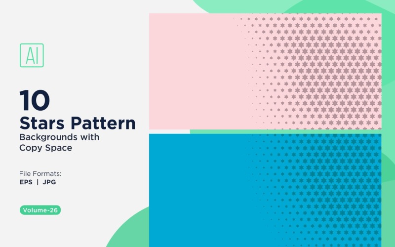 Dynamic Star Pattern Background Set 26 - TemplateMonster