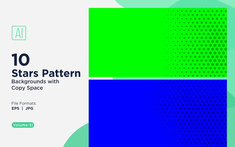 Dynamic Star Pattern Background Set 51 - TemplateMonster