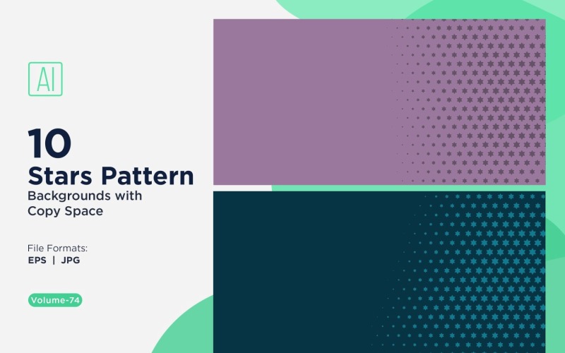 Dynamic Star Pattern Background Set 74 - TemplateMonster