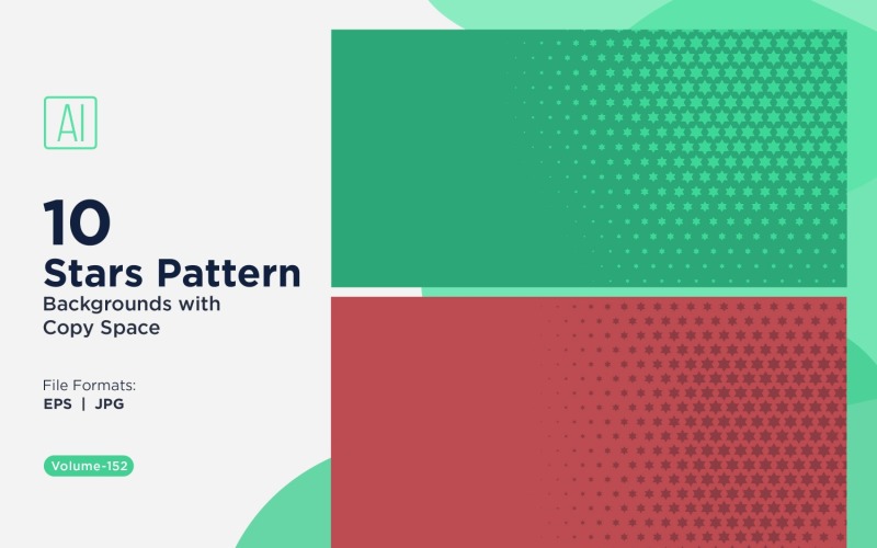 Dynamic Star Pattern Background Set 152 - TemplateMonster