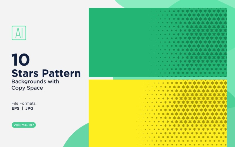 Dynamic Star Pattern Background Set 187 - TemplateMonster