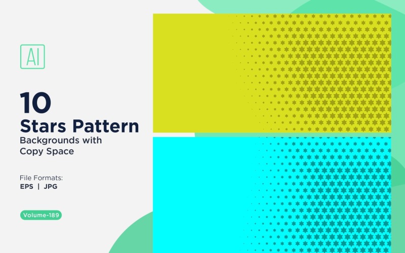 Dynamic Star Pattern Background Set 189 - TemplateMonster