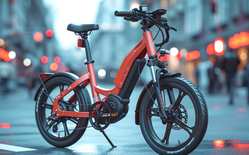 Electric E-Bikes, Bicycle Sleek Design 19 - TemplateMonster