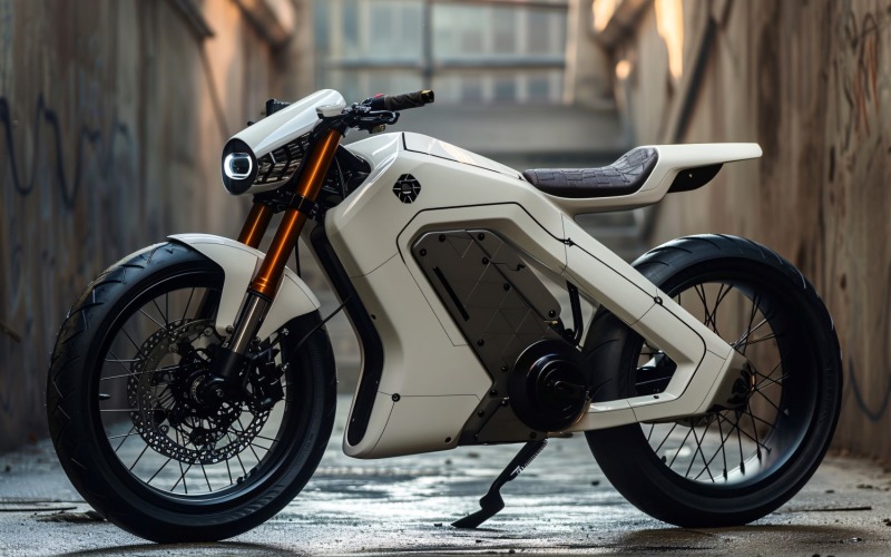Electric E-Bikes, Bicycle Sleek Design 249 - TemplateMonster