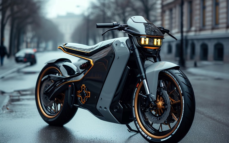 Electric E-Bikes, Bicycle Sleek Minimalist Design 286