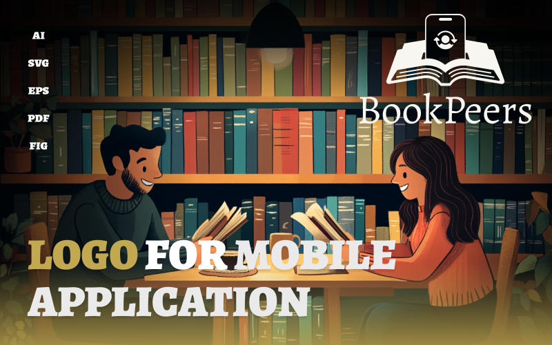 Book exchange Logo Pack Teamplete #442756 - TemplateMonster