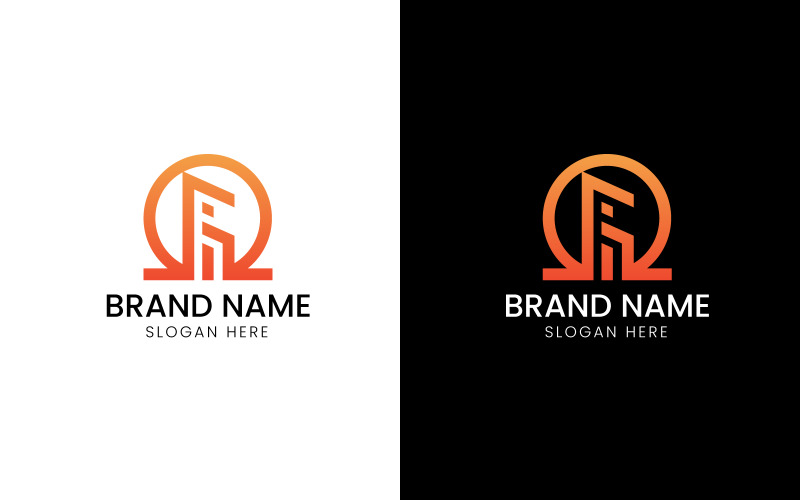 Letter Gi company logo-08-304 #442855 - TemplateMonster