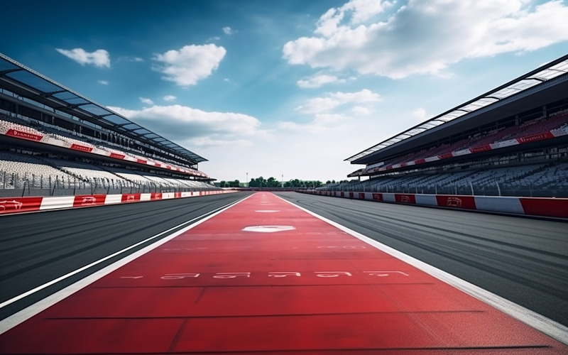 International race track. race track arena - TemplateMonster