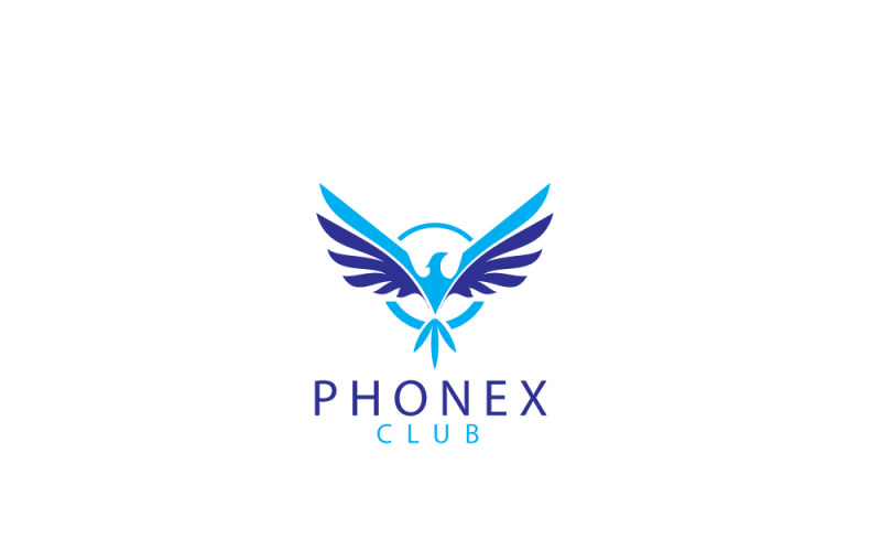 Phonex Club logo design template #445523 - TemplateMonster