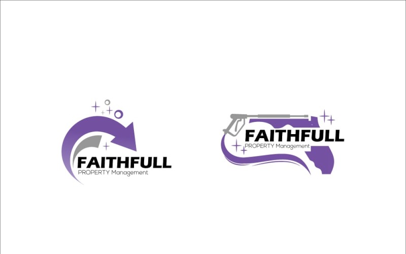 Faithful Property Management Logo Design - TemplateMonster