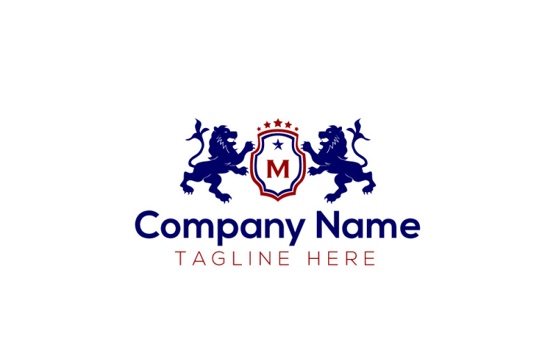 Lion Master Logo Design Template #445687 - TemplateMonster