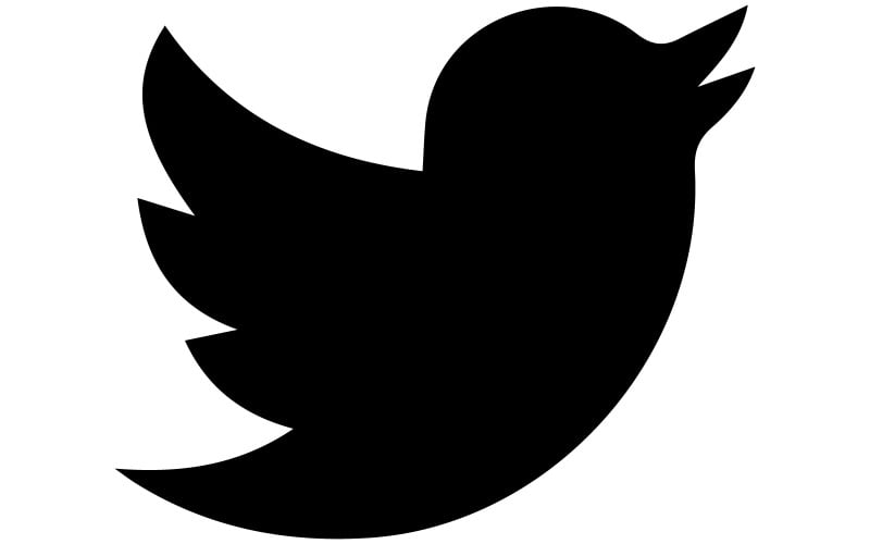 Twitter icons concept vector set silhouette - TemplateMonster