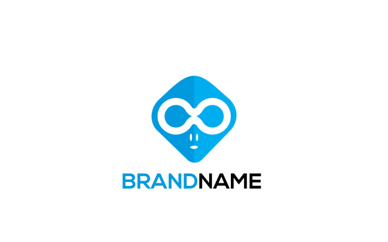 Alien Logo Design Template #446008 - TemplateMonster