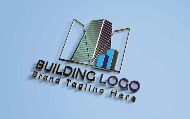 Bilding Logo design, Logo For Business - TemplateMonster